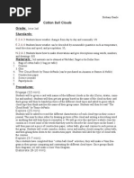 Lesson Plan 3 - Clouds PDF | PDF | Cloud | Atmospheric Sciences
