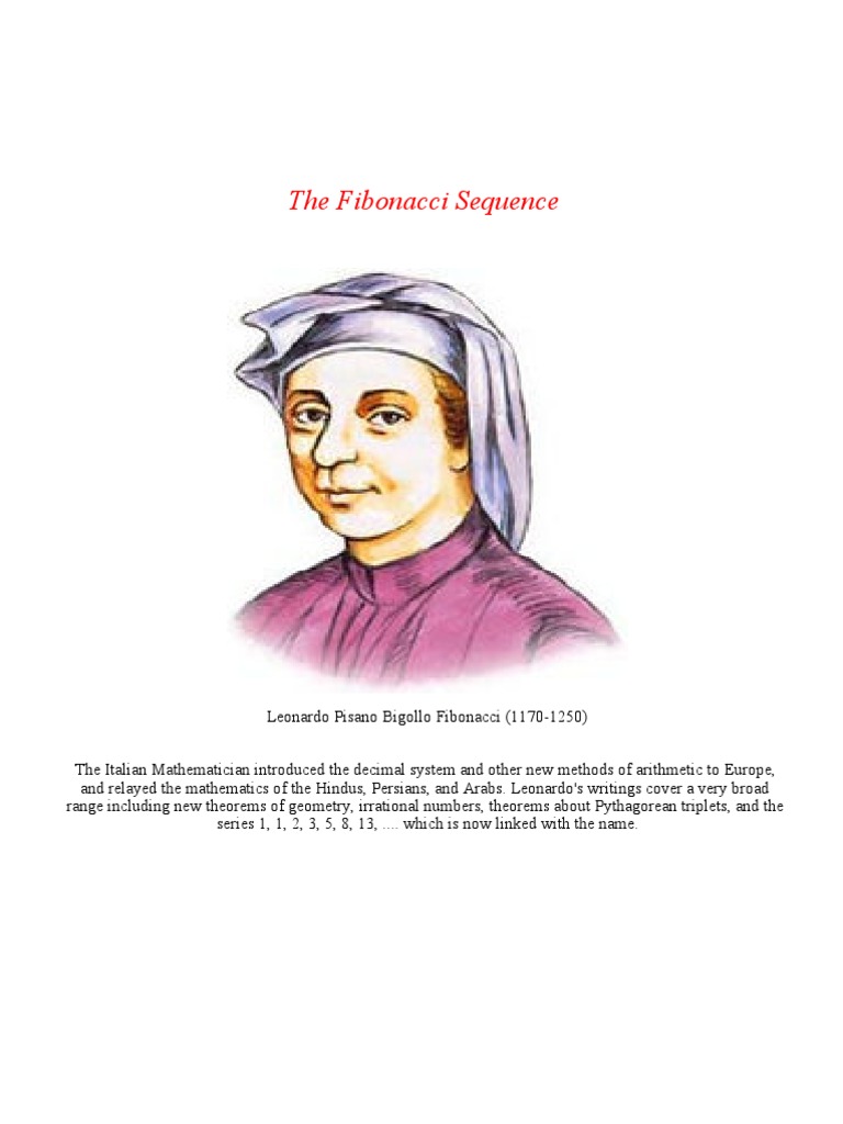 The Fibonacci Sequence Explained | PDF | Ratio | Vector Space