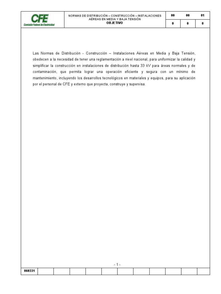 Normas de Construcción Aereas CFE | Descargar gratis PDF | Corriente eléctrica | Transformador