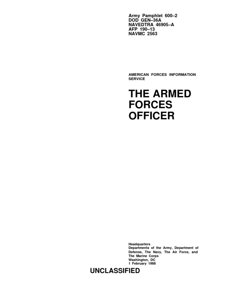 Army Pam 600-3-92 Branch Code 92 Quartermaster Corps | PDF