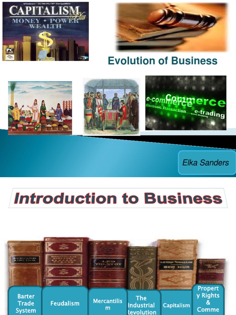 Evolution+of+Business 1 | PDF | Wealth | Capitalism