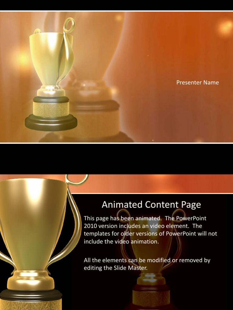 Trophy | PDF | Page Layout | Microsoft Power Point