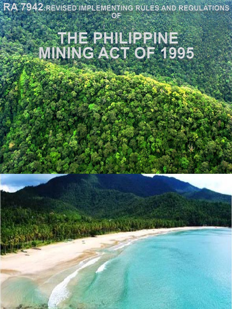 An Overview of the Philippine Mineral Resources Act of 1995 and its ...