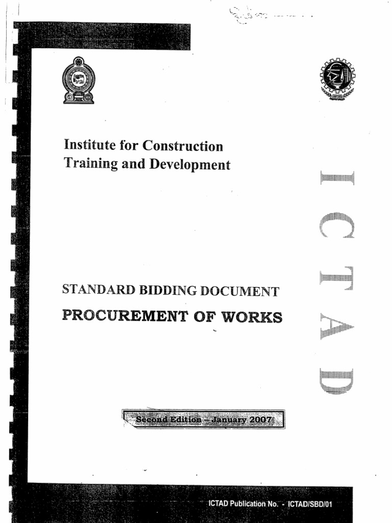 Ictad SBD 01 | PDF