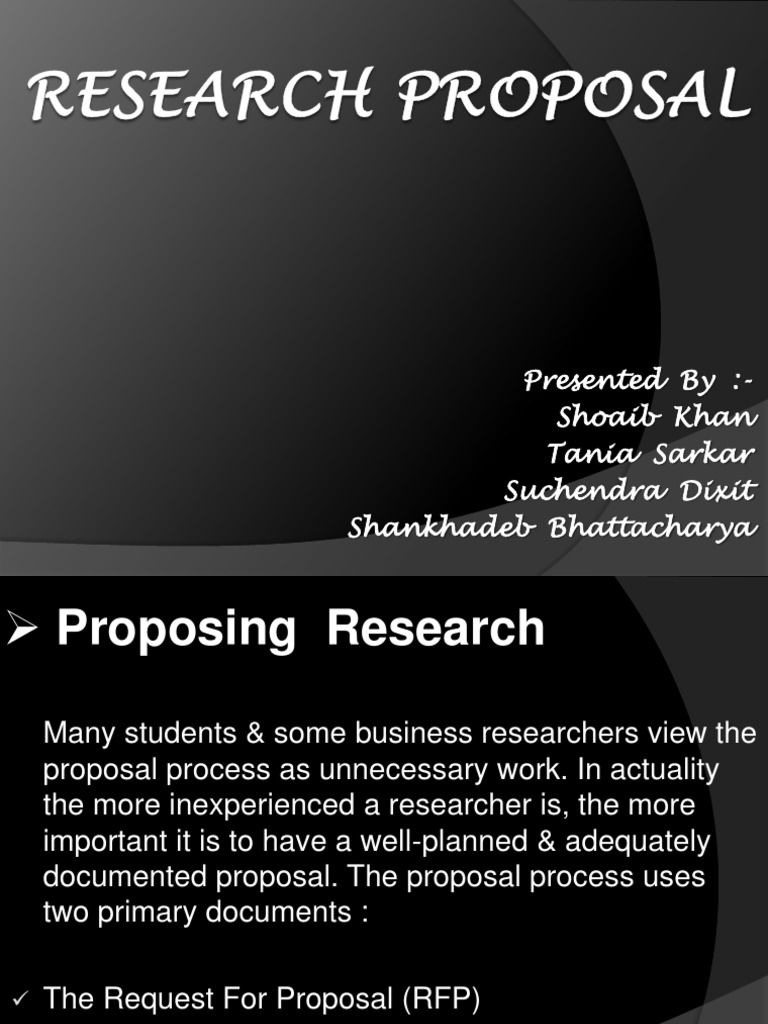 Research Proposal | PDF | Data Analysis | Bibliography