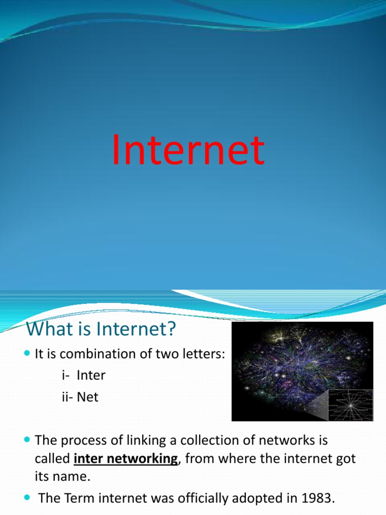 History of Internet | PDF | Internet | World Wide Web