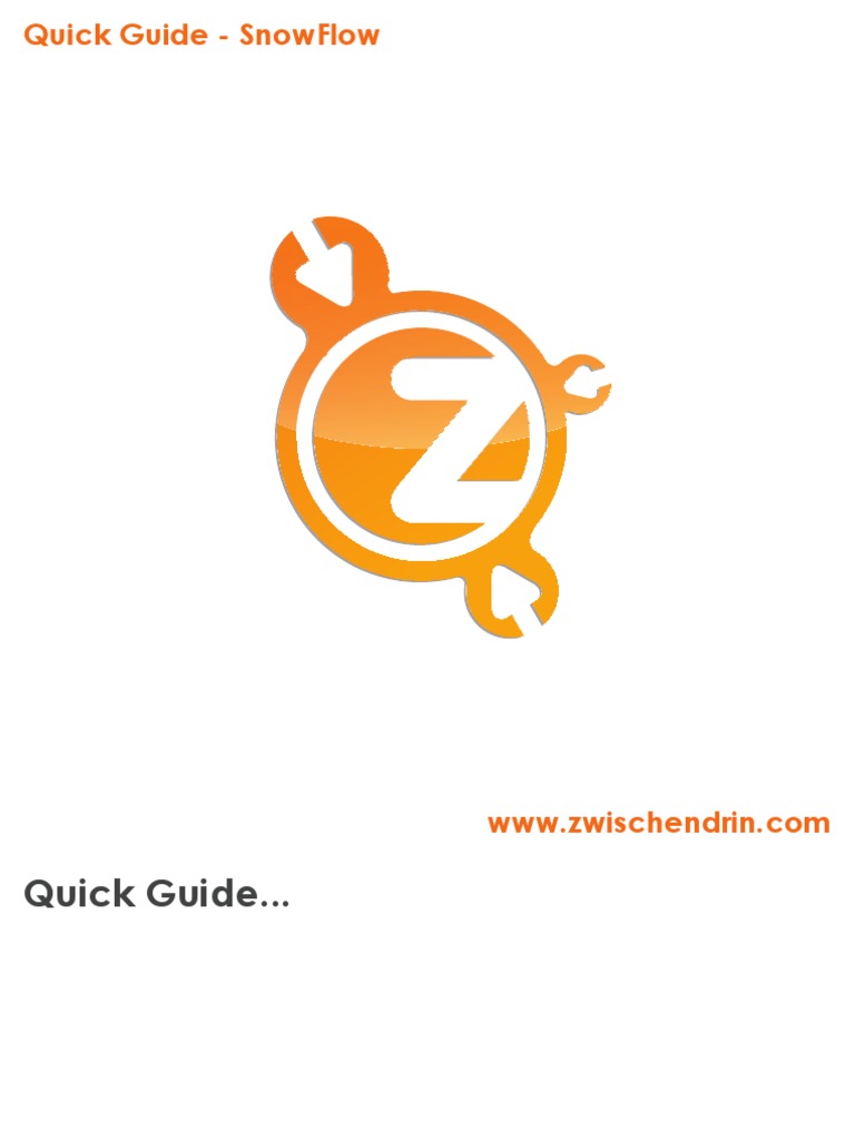 Snowflow Quick Guide Pdf Snow Autodesk 3ds Max