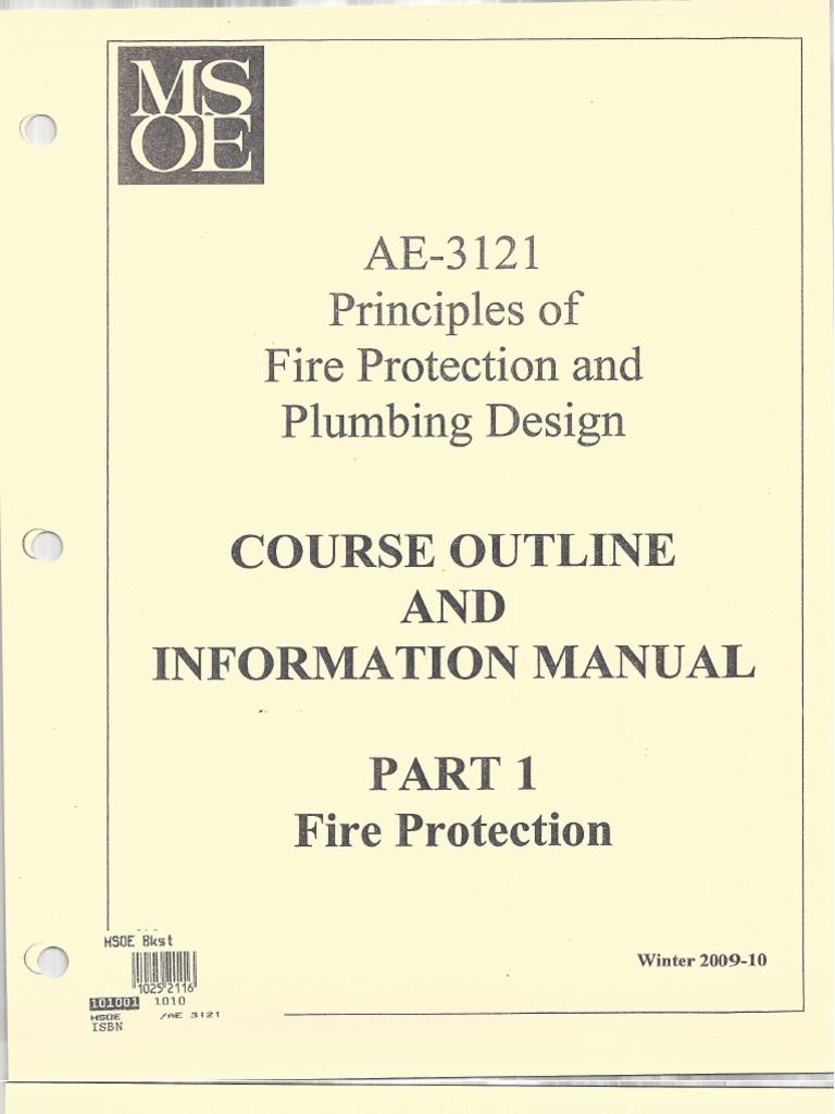 Fire Protection Notes | PDF