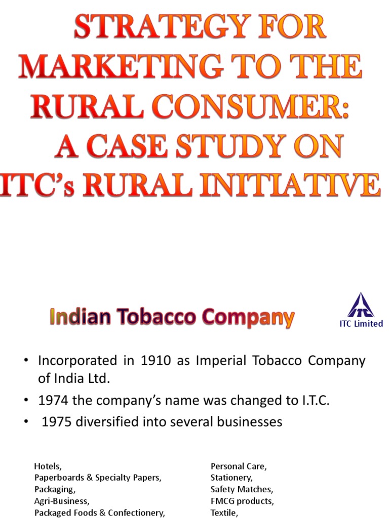 Itc Marketing Strategy | PDF | Economies | Business