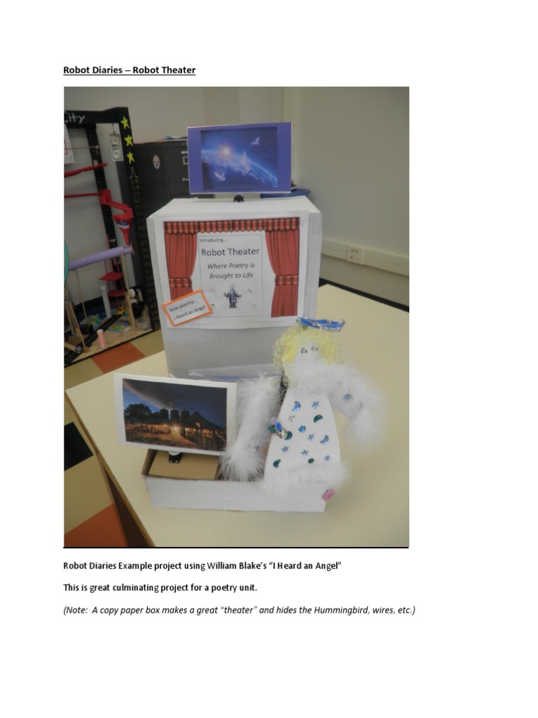 Robot Diaries Final Project | PDF | Poetry | Semiotics