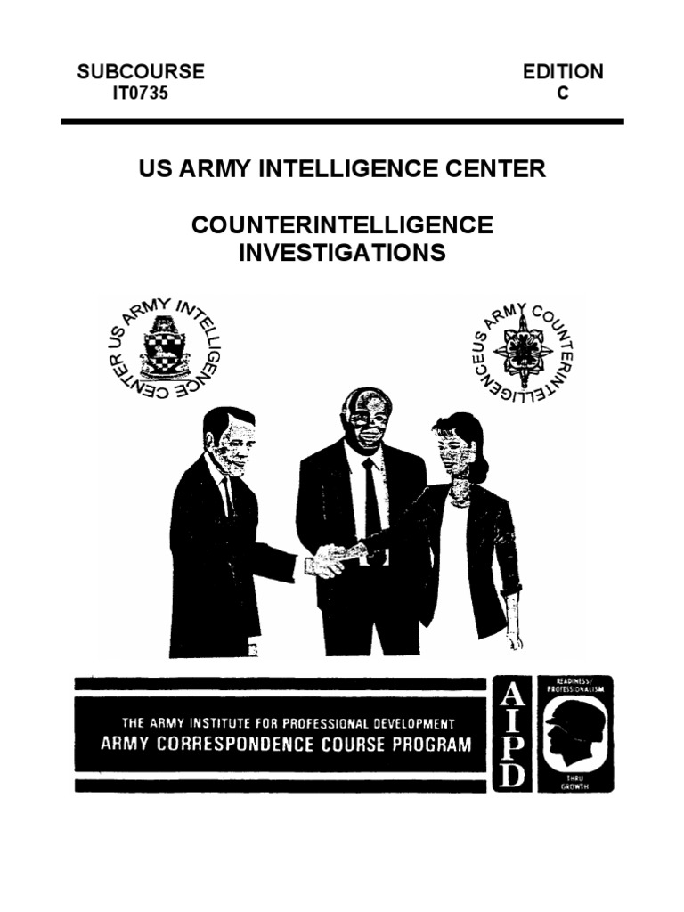 Army Counterintelligence Investigations | PDF | Sabotage | Combustion