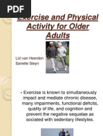 AHA ACSM Physical Activity Guidelines For Older Adults Chron | PDF ...