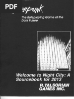 Cyberpunk 2020 Rulebook | PDF