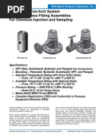 Cosasco Access Fittings | PDF | Gas Technologies | Mechanical Engineering