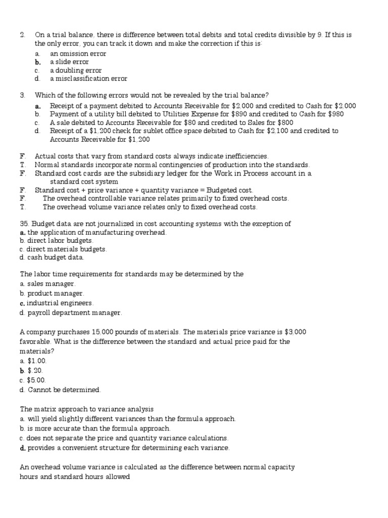 Accounting Problem Pdf Debits And Credits Financial Accounting