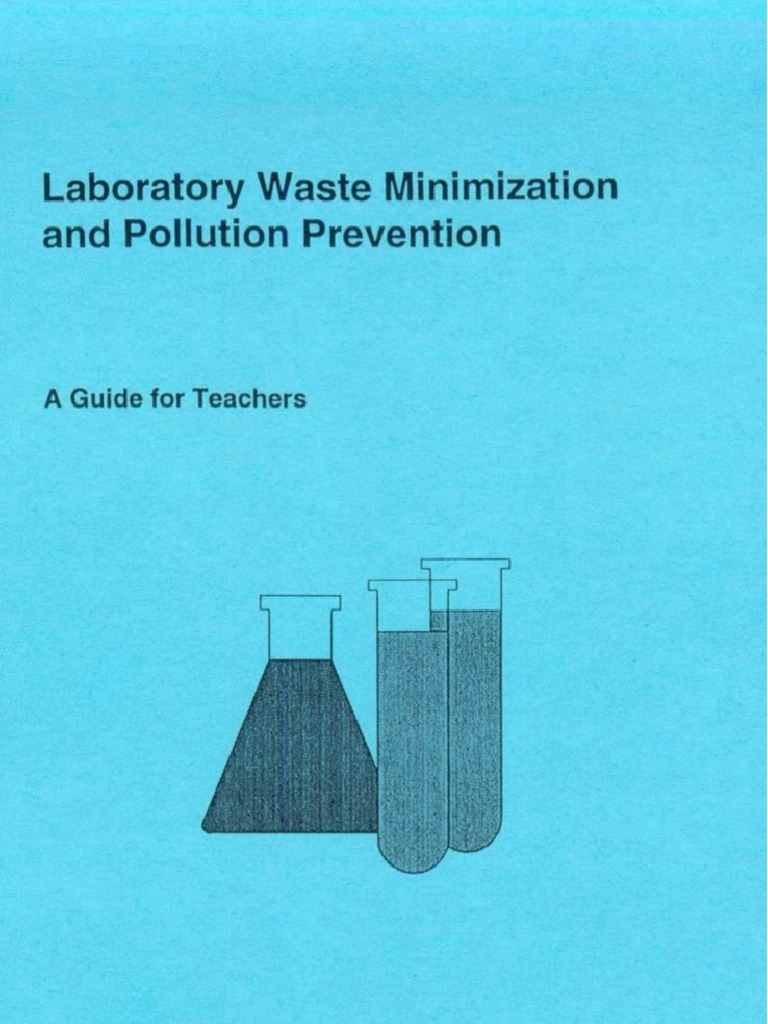 Laboratory Waste Minimization and Pollution Prevention: Banelle | PDF ...