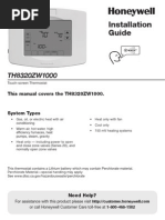 Honeywell FocusPRO N100 Installation Manual 1 | PDF | Thermostat ...