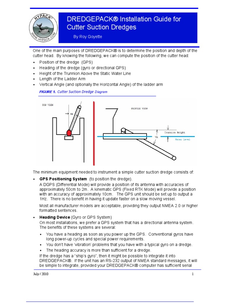 Dredgepack Installation Guide For Cutter Suction Dredges | PDF ...