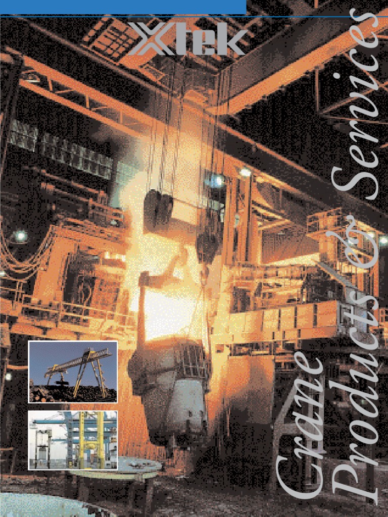 Xtek Crane Brochure | PDF | Crane (Machine) | Transmission (Mechanics)