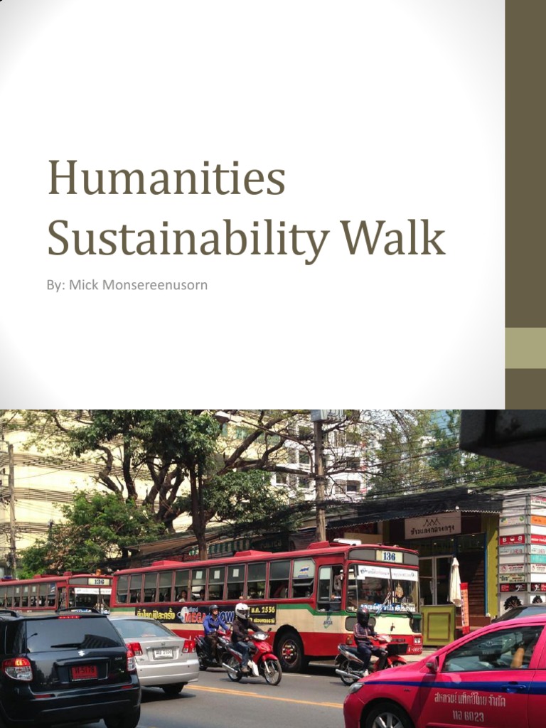 Humanities Sustainability Walk | PDF