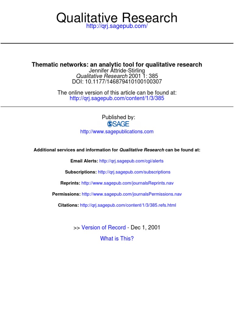 Thematic Coding | PDF | Computers