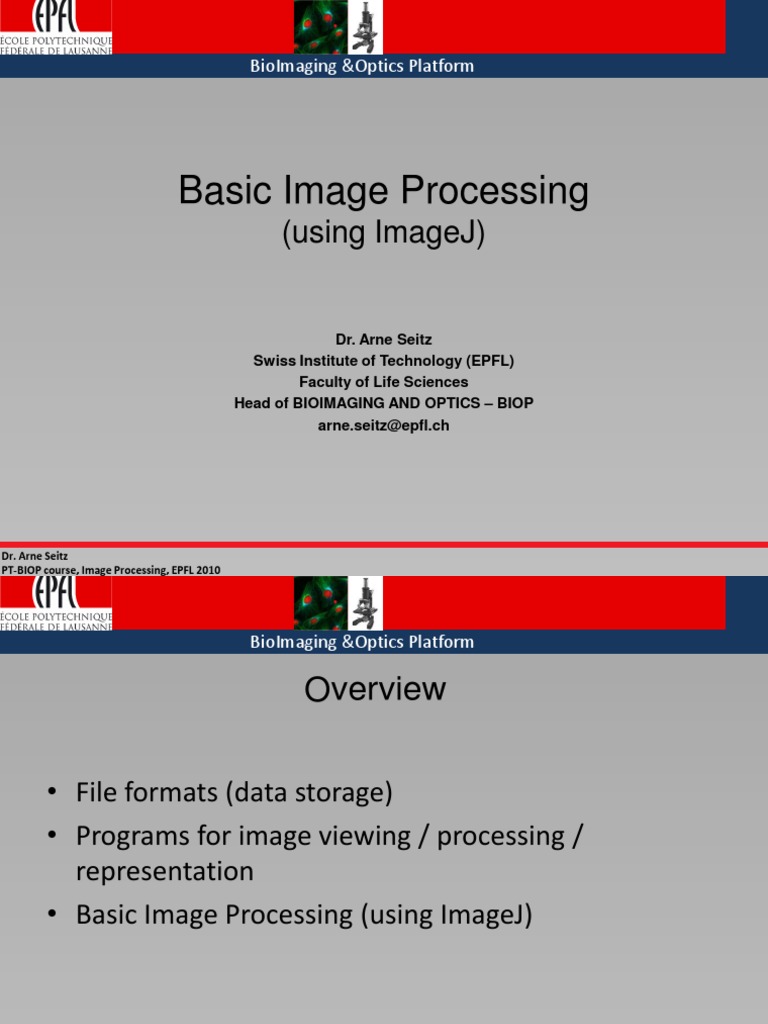 Basic Image Processing PDF | PDF