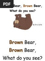 Brown Bear I SEE Pocket Chart Simple Sentences | PDF | Mystery ...