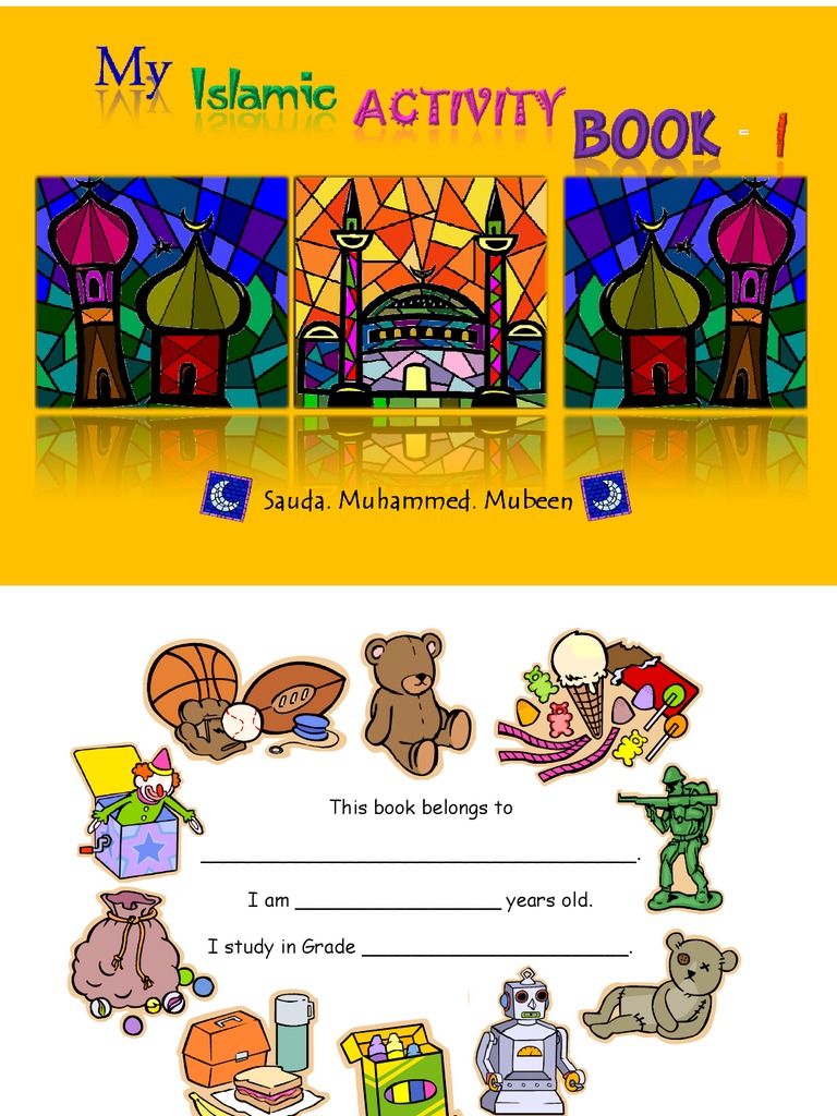 Islamic Activity Book for Kids | PDF | Ramadan | Hajj