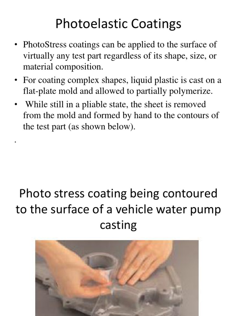 Photoelastic Coating Applications and Testing | PDF | Fracture | Stress ...