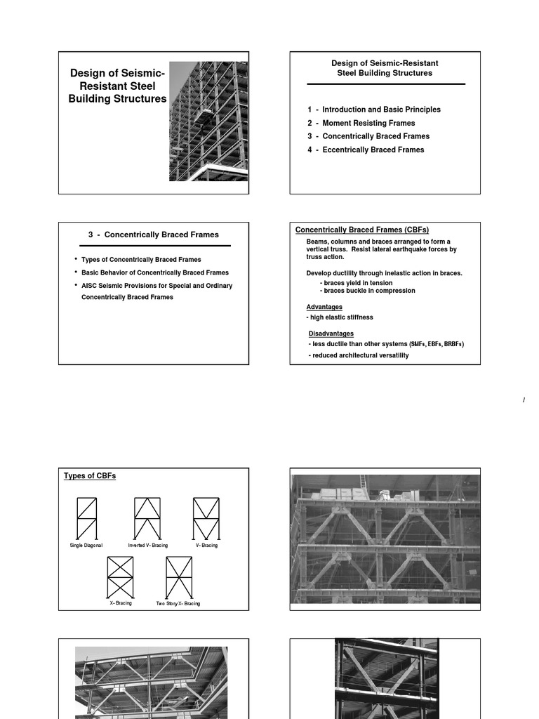 Seismic Concentric Braced Frames | Buckling | Beam (Structure)
