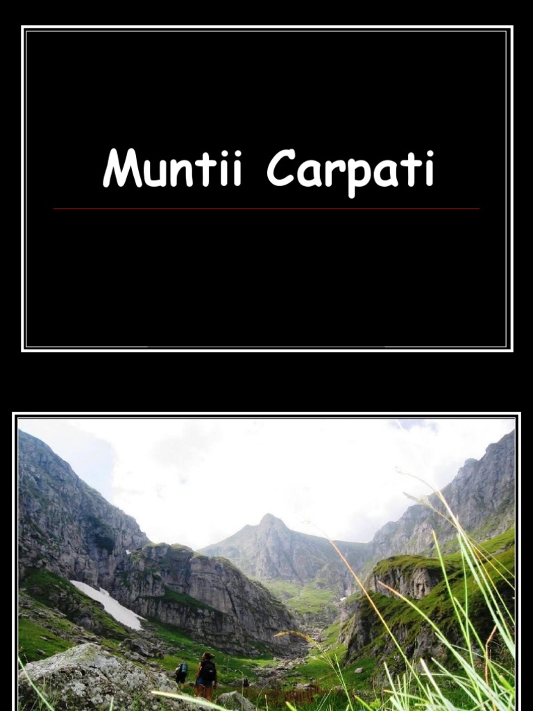 Muntii Carpati | PDF