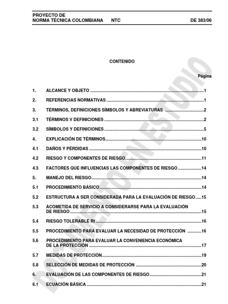 NTC 4552-2 | PDF | Relámpago | Electricidad