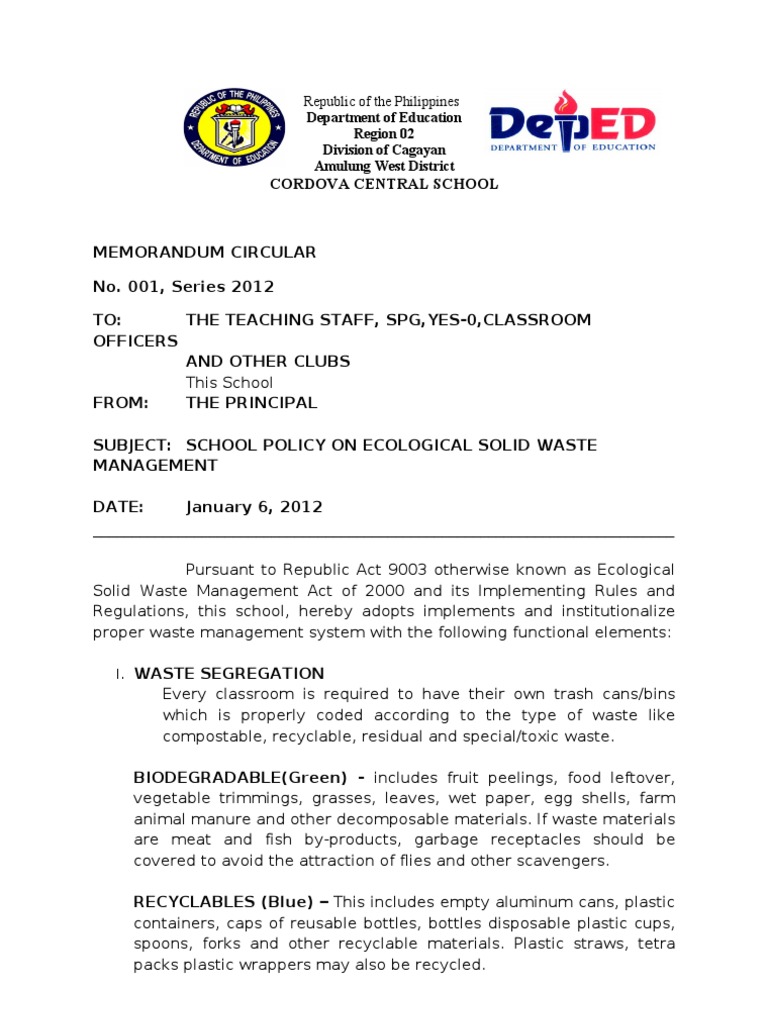 Solid Waste 3 | PDF | Municipal Solid Waste | Recycling