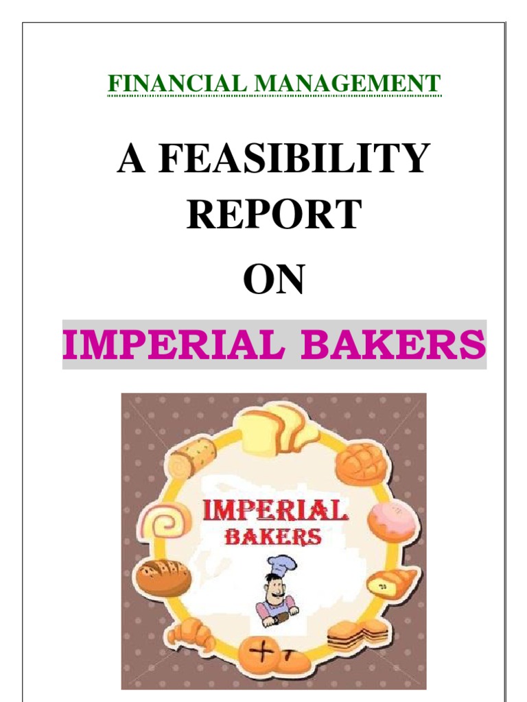 Feasibility Report for Imperial Bakers | PDF | Baking | Net Present Value