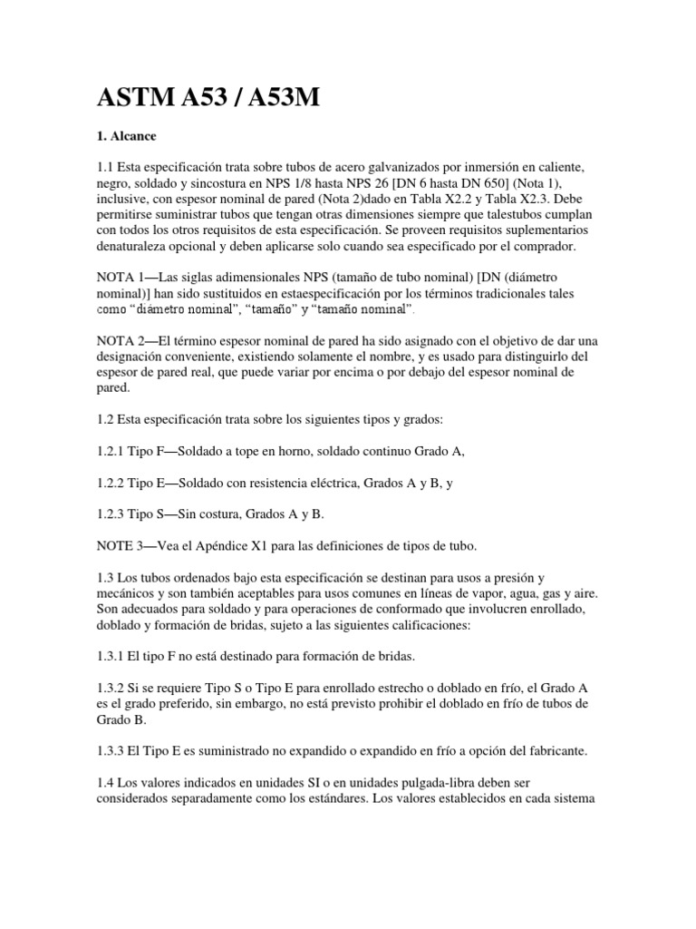 Astm A53 | PDF