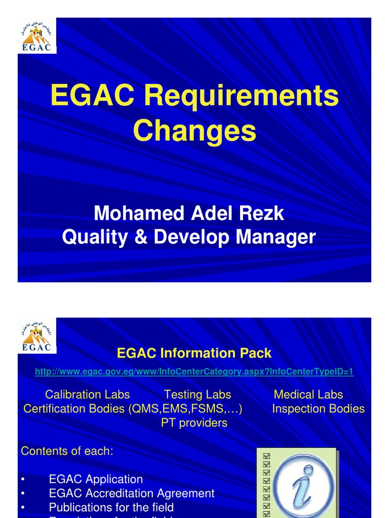 4 Egac System | PDF | Calibration | Metrology