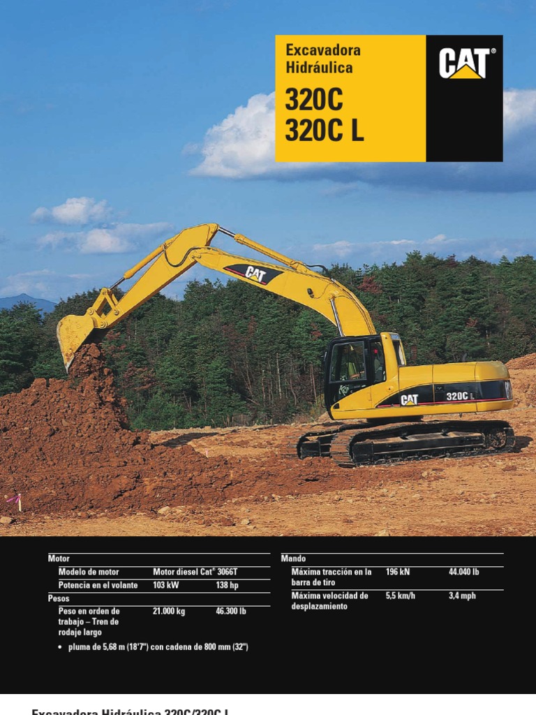Cat 320c y 320 CL | PDF | Tecnología