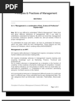 Principles and Practices of Management | PDF