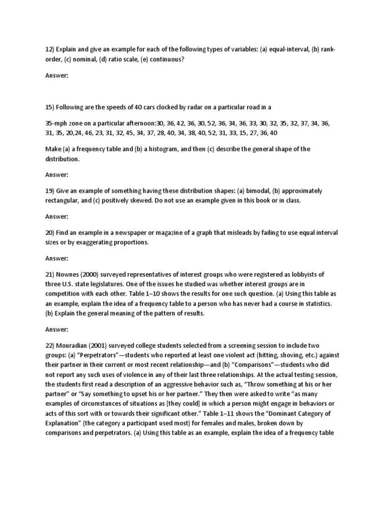 Week 2 Psy/315 | PDF | Social Psychology | Statistics
