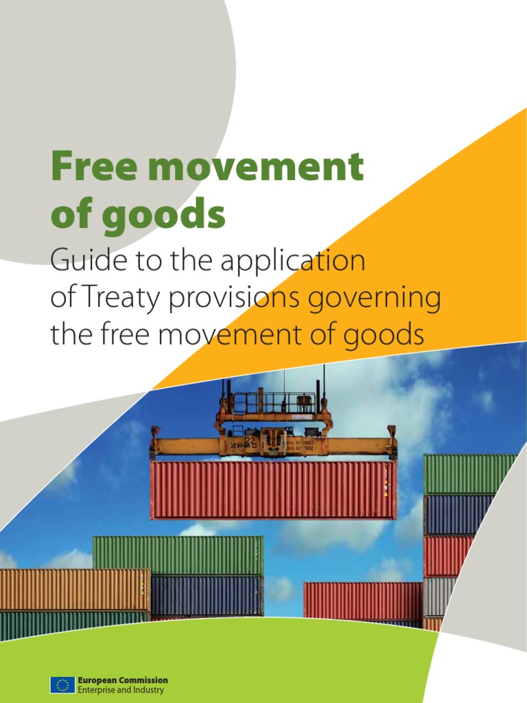 Free Movement of Goods | PDF | European Union Law | European Union