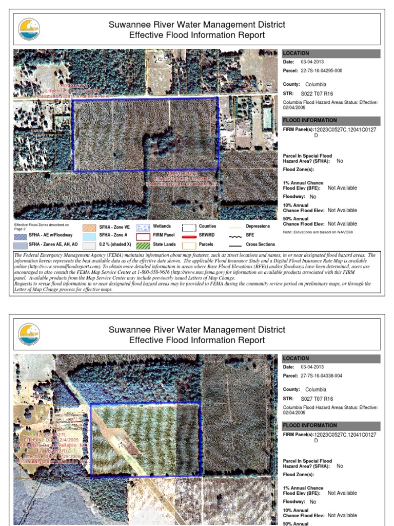 Santa Fe Springs Combined Flood Map | PDF