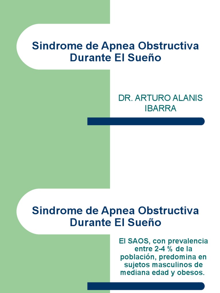 sindrome de apnea obstructiva durante el sueño | Apnea | Apnea del sueño