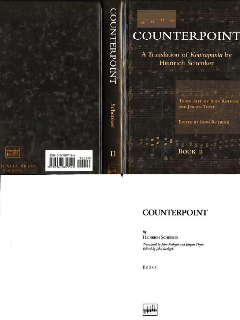 (2001) Counterpoint - Book 2 (Schenker)