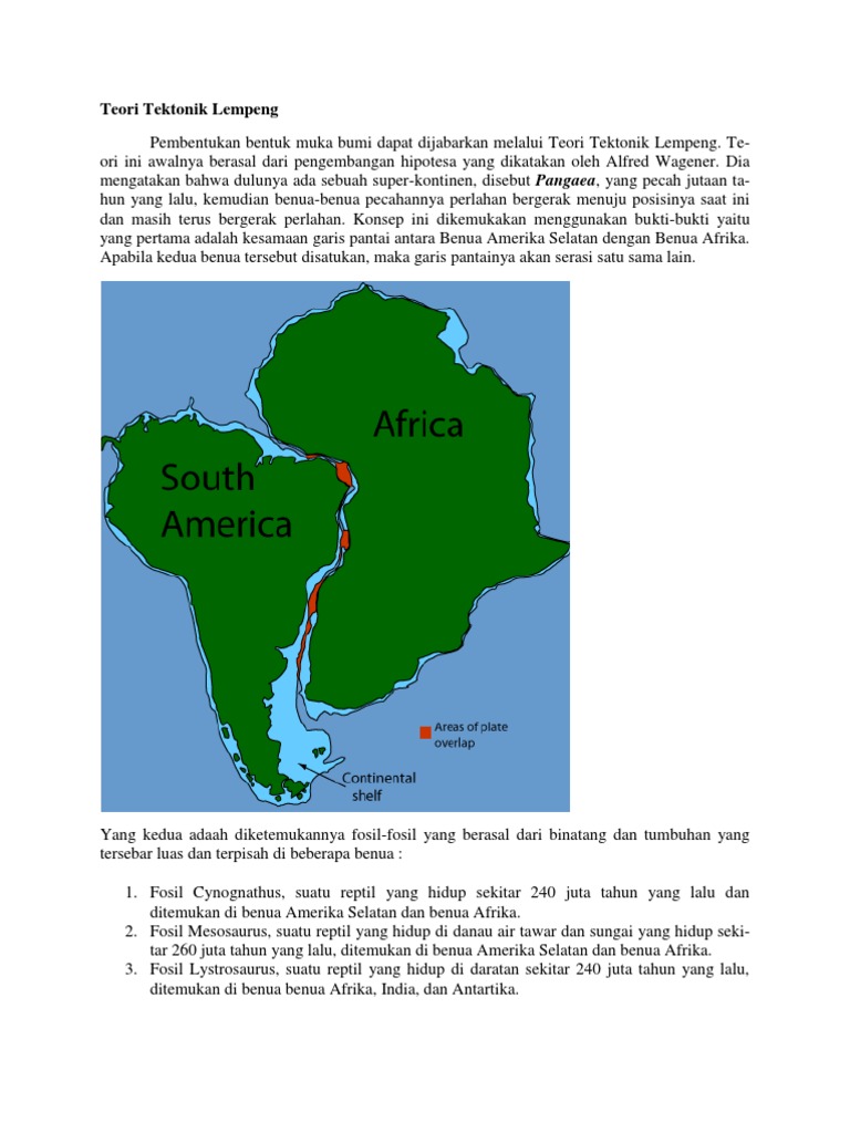 Teori Tektonik Lempeng | PDF