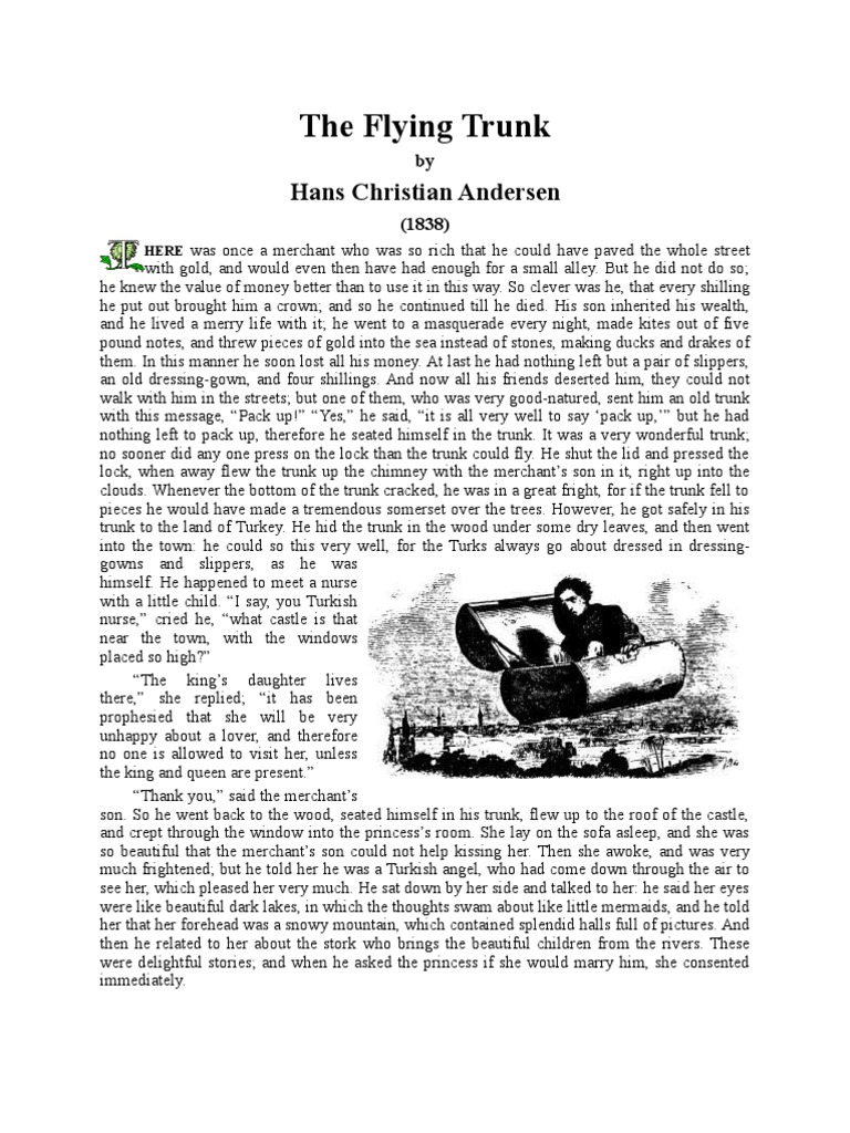 The Flying Trunk: Hans Christian Andersen | PDF | Nature