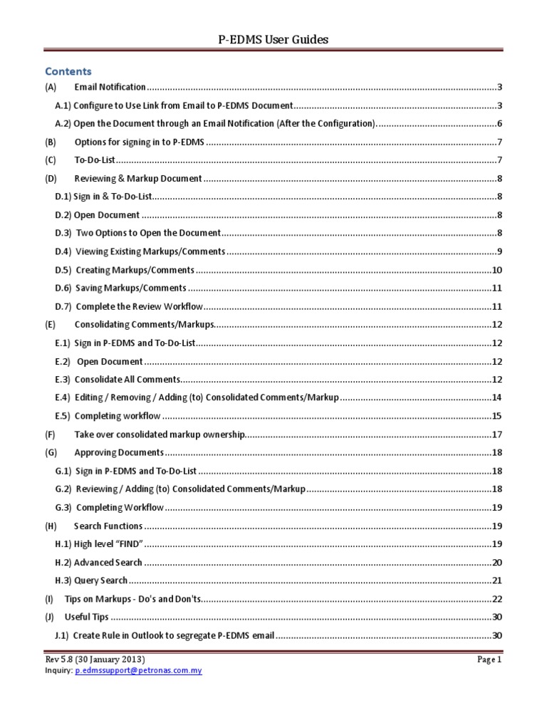 PEDMS User Guide - v5 - 8 1 | PDF | Online Services | Software
