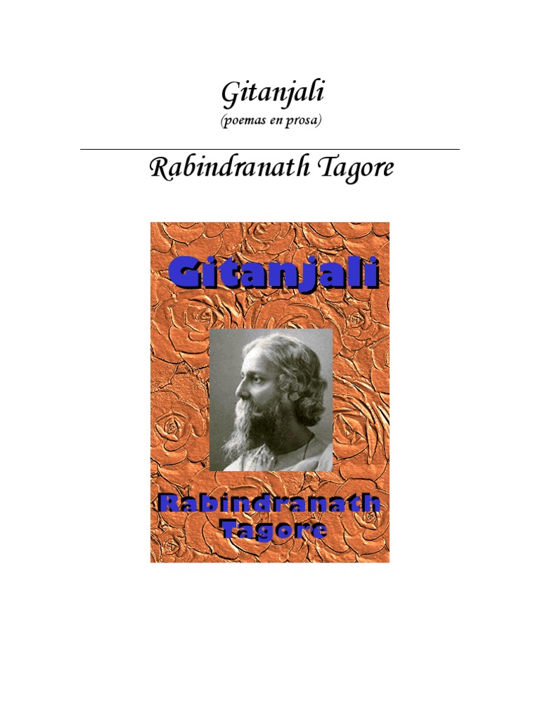 Tagore Gitanjali | PDF | Rabindranath Tagore | Amor