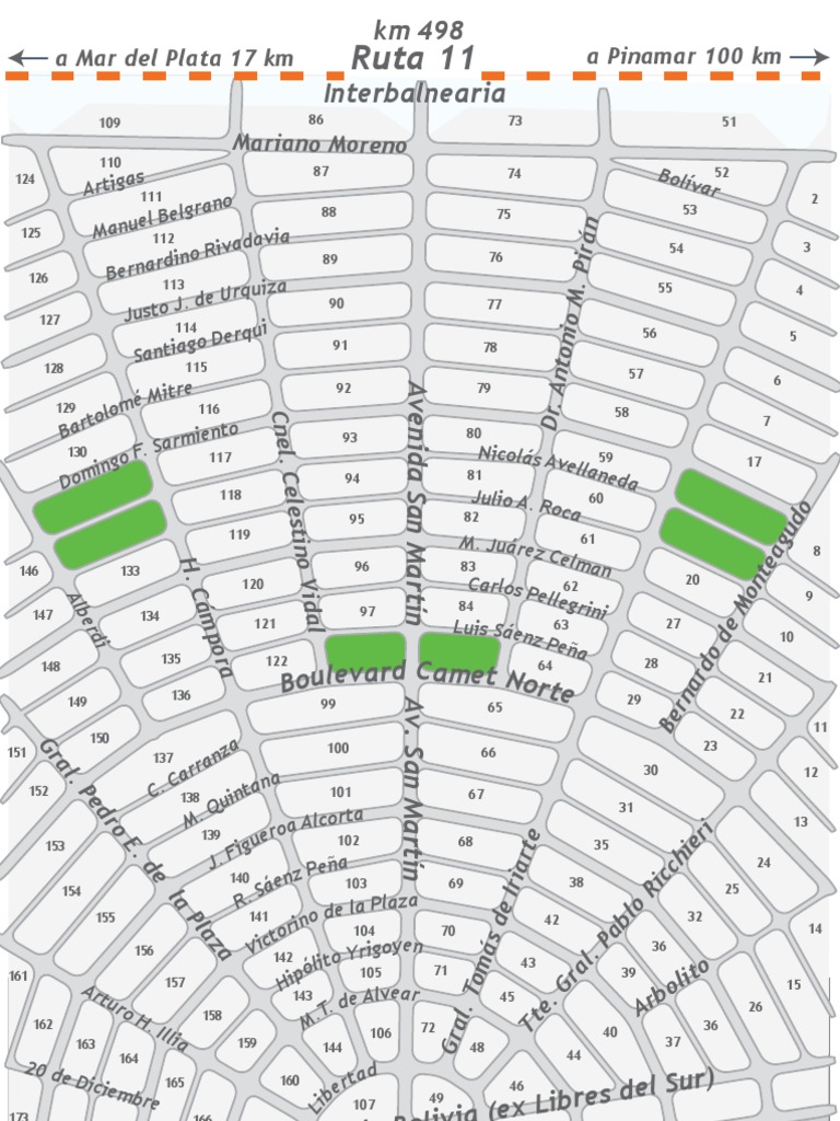 Mapa Camet Norte | PDF