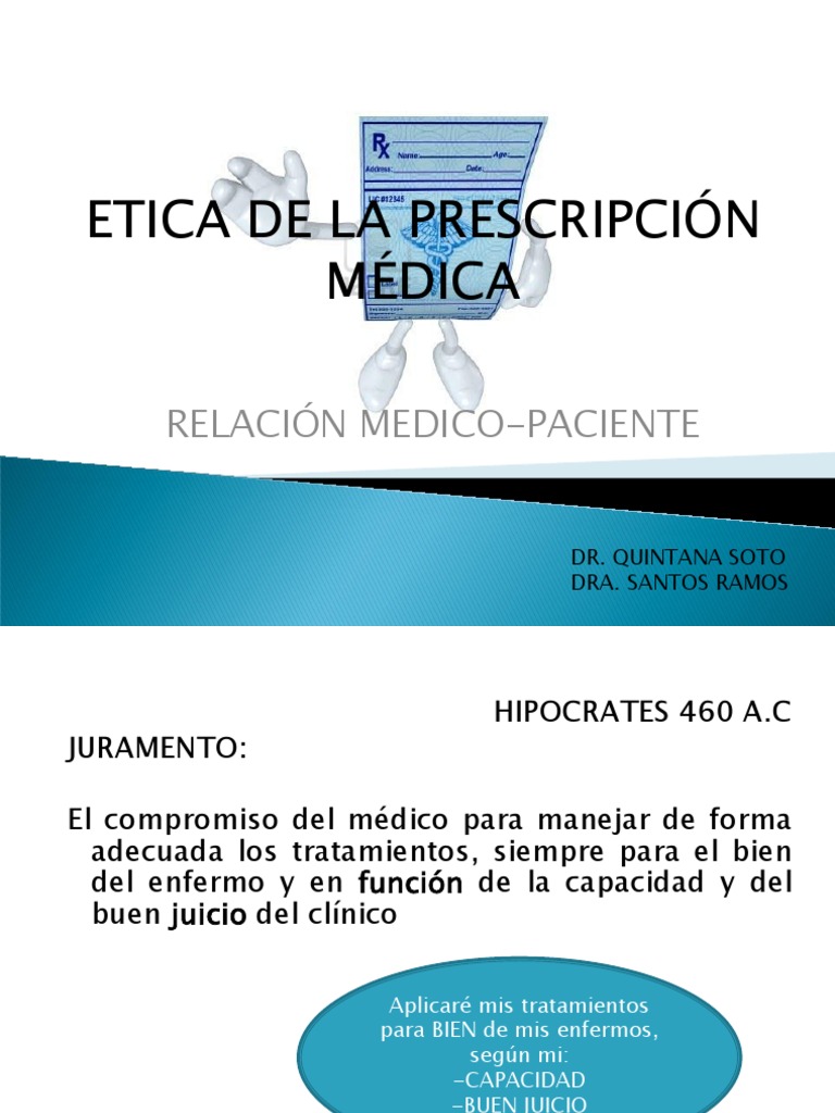 Prescripcion Medica | PDF | Medicamentos con receta | Prescripción médica