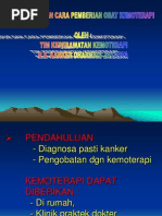 Pedoman Pelayanan Pasien Kemoterapi | PDF